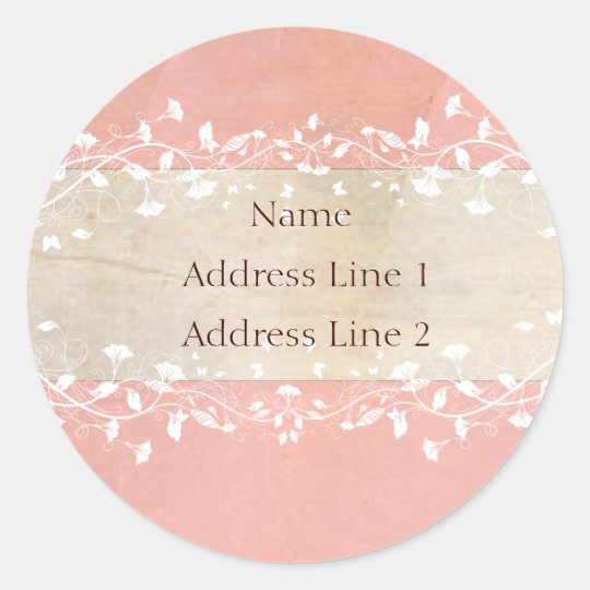 Shabby Chic Address Labels | Zazzle.com