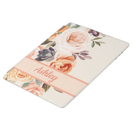 Shabby Chic Floral iPad Case | Zazzle
