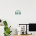 Shabby Chic Floral Rustic Wood Marketing Promo Poster | Zazzle