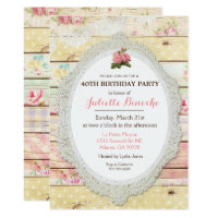 Chic Birthday Party Invitations - The Best Of Invitations