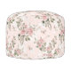 shabby chic, french chic, vintage,floral,rustic,pi pouf | Zazzle