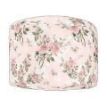shabby chic, french chic, vintage,floral,rustic,pi pouf | Zazzle