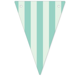 Shabby Chic Pink Aqua Floral Bunting Flag | Zazzle