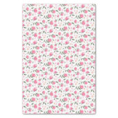 Shabby Chic Roses Feminine Pretty Tissue Paper | Zazzle
