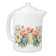 Shabby Chic Spring Tea Garden Teapot | Zazzle