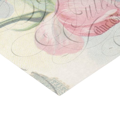 Shabby-Chic Vintage Paris Tissue Paper | Zazzle