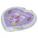 Shabby floral Purple Pansy Grandma Compact Mirror | Zazzle