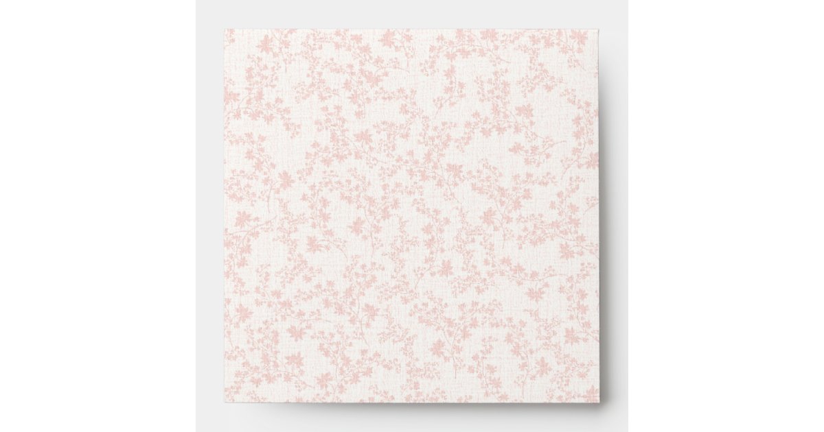 Shabby Pink Victorian Style Wedding Envelope | Zazzle