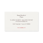 Shabby Vintage Floral Designer Consignment Shop Business Card | Zazzle