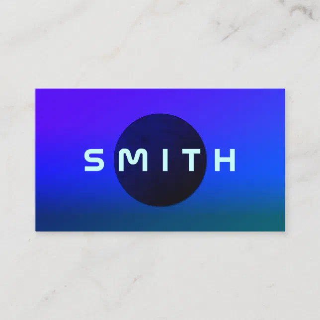 Shade space planet cover business card | Zazzle
