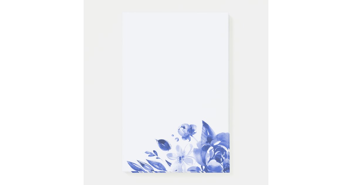 Shades of Blue Post-it Notes | Zazzle