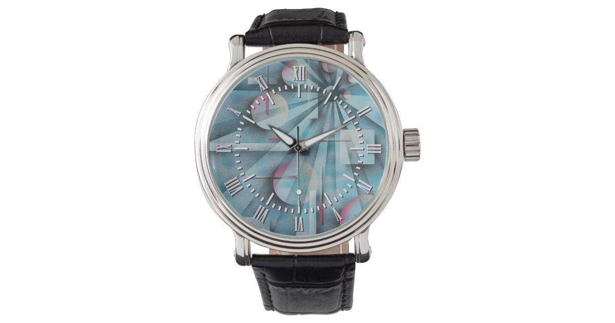 Shades of Fibonacci Watch | Zazzle