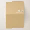 Shades of Nature Modern Minimalist File Folder | Zazzle