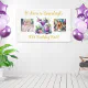 Shades of Purple: A Blue-Violet Birthday Bash Banner | Zazzle