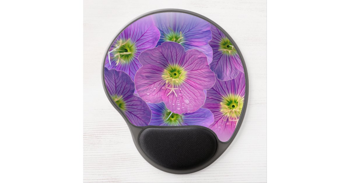 Shades of purple gel mouse pad | Zazzle