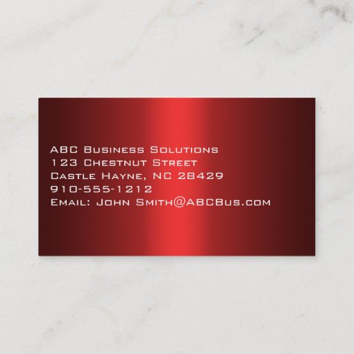 Shades of Red Standard Business Cards | Zazzle