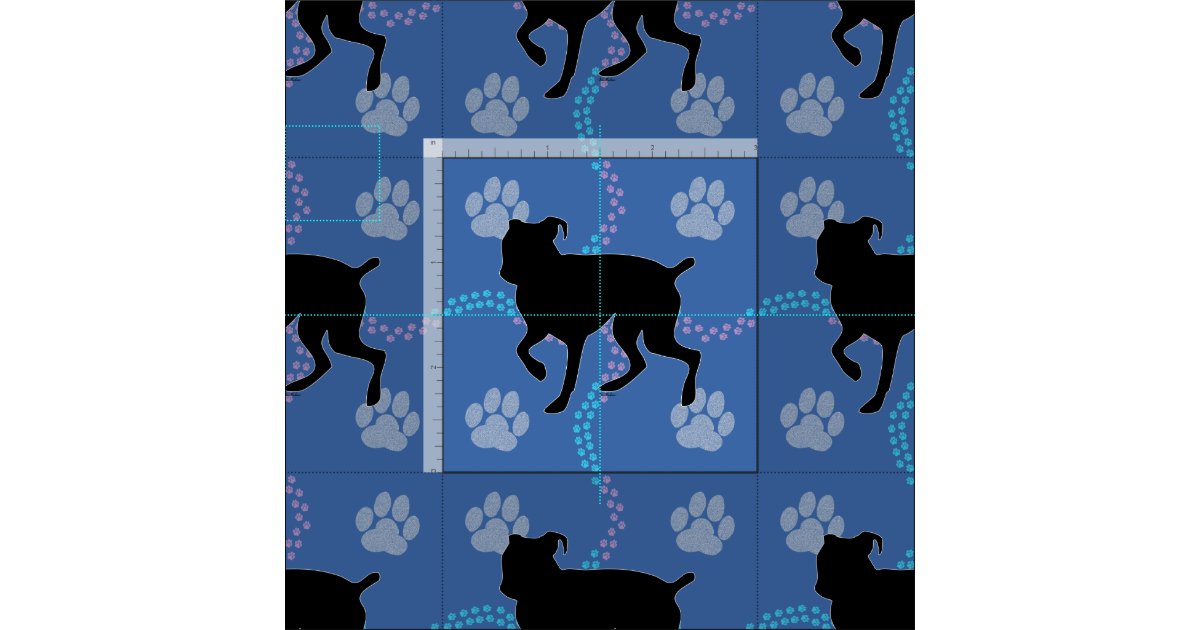 Shadow Dogs - Boxer v3 Fabric | Zazzle