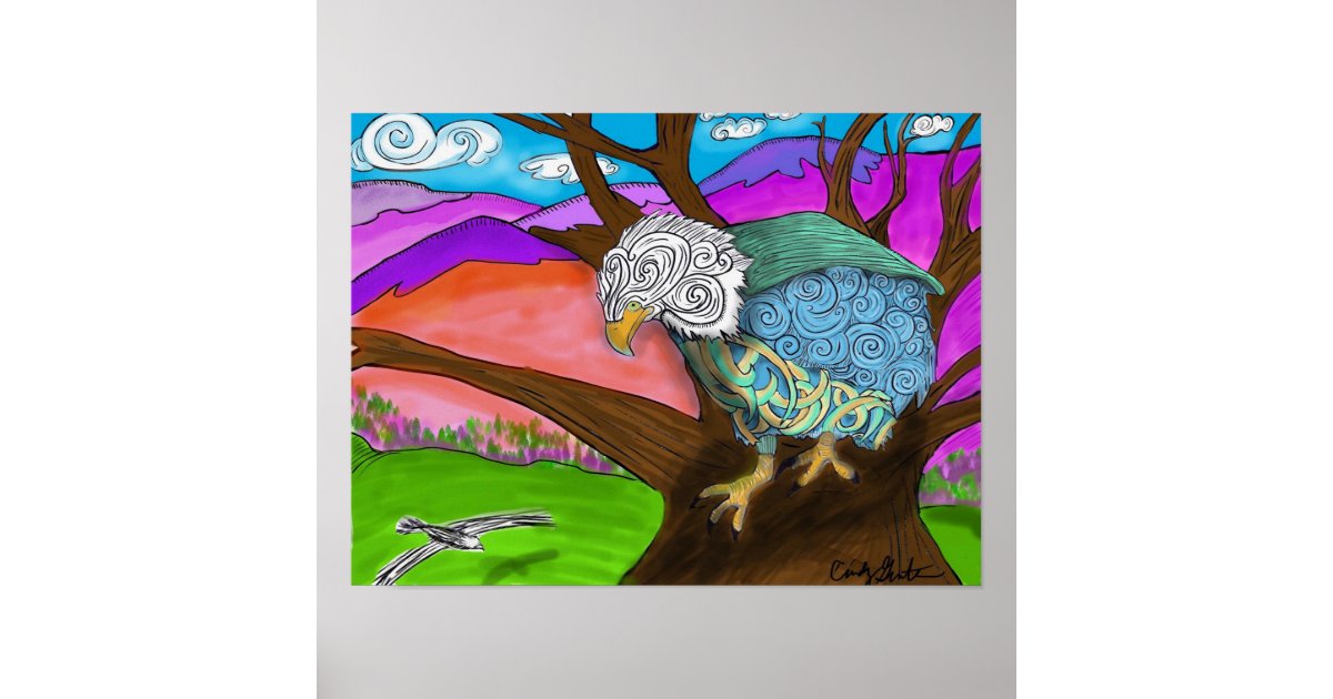 Shadow watching Jackie Poster | Zazzle