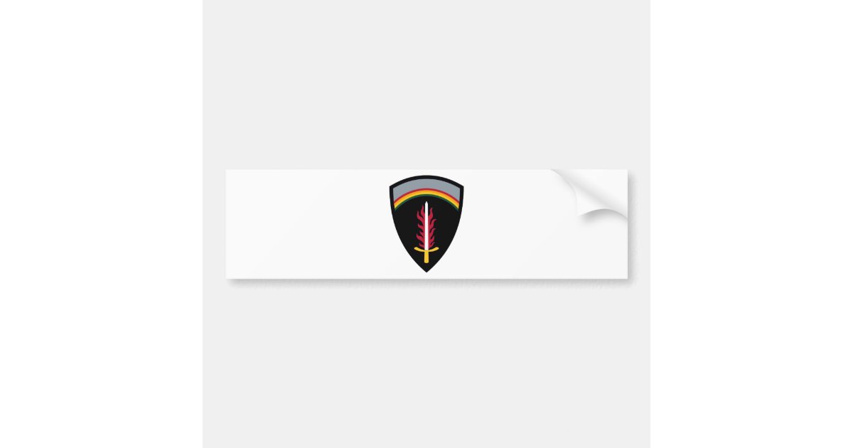 SHAEF BUMPER STICKER | Zazzle