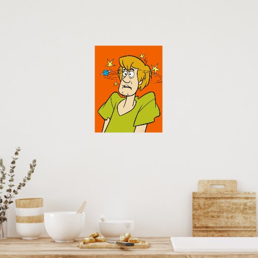 Shaggy Dazed Poster | Zazzle