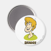Shaggy Name Graphic Magnet | Zazzle