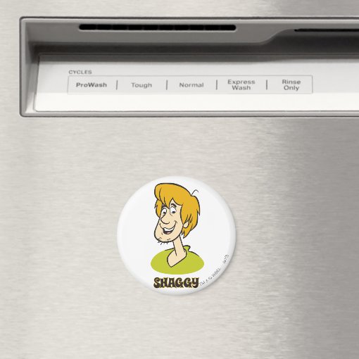 Shaggy Name Graphic Magnet | Zazzle
