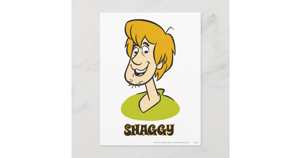 Shaggy Name Graphic Postcard | Zazzle.com