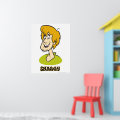 Shaggy Name Graphic Poster | Zazzle