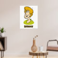 Shaggy Name Graphic Poster | Zazzle