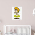 Shaggy Name Graphic Poster | Zazzle