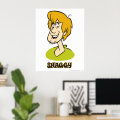 Shaggy Name Graphic Poster | Zazzle