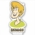 Shaggy Name Graphic Sticker | Zazzle