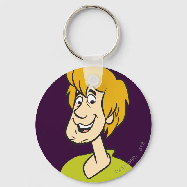 Shaggy Smiling Keychain | Zazzle