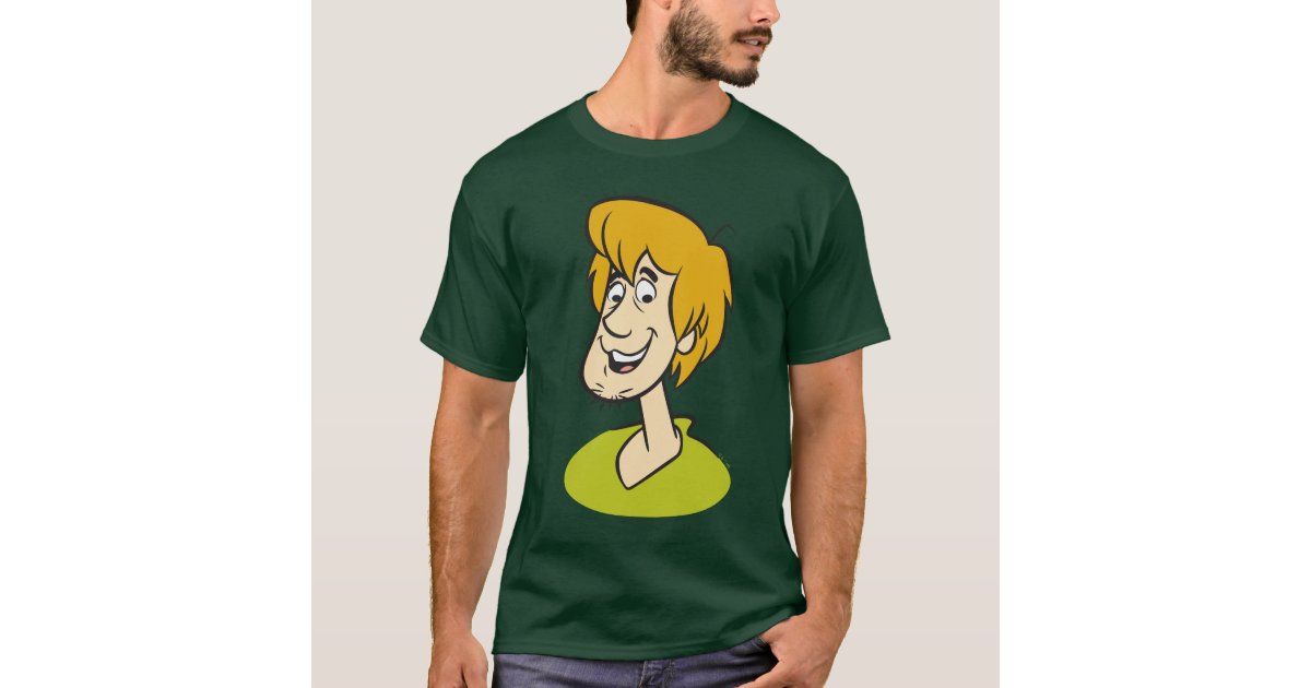 Shaggy Smiling T-Shirt | Zazzle