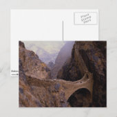 Shahara Bridge, 9000 ft. chasm, Yemen Postcard | Zazzle