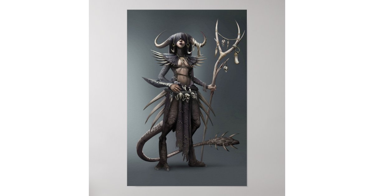 Shakal The Half-Formed Poster | Zazzle.com