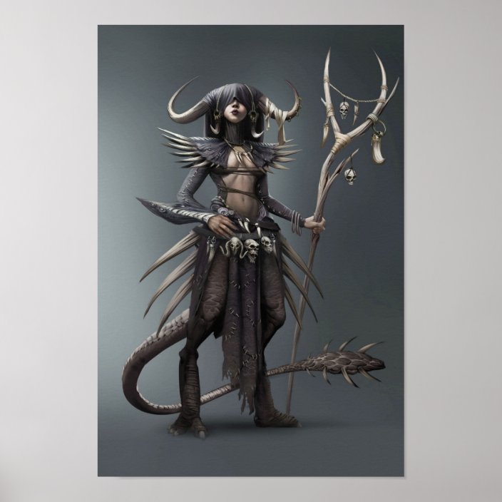 Shakal The Half-Formed Poster | Zazzle.com