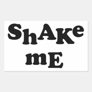 Shake Stickers | Zazzle