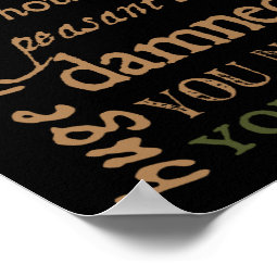 Shakespeare Insults Collection Poster | Zazzle