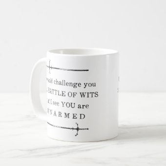Shakespeare Quote Funny Coffee Mug | Zazzle