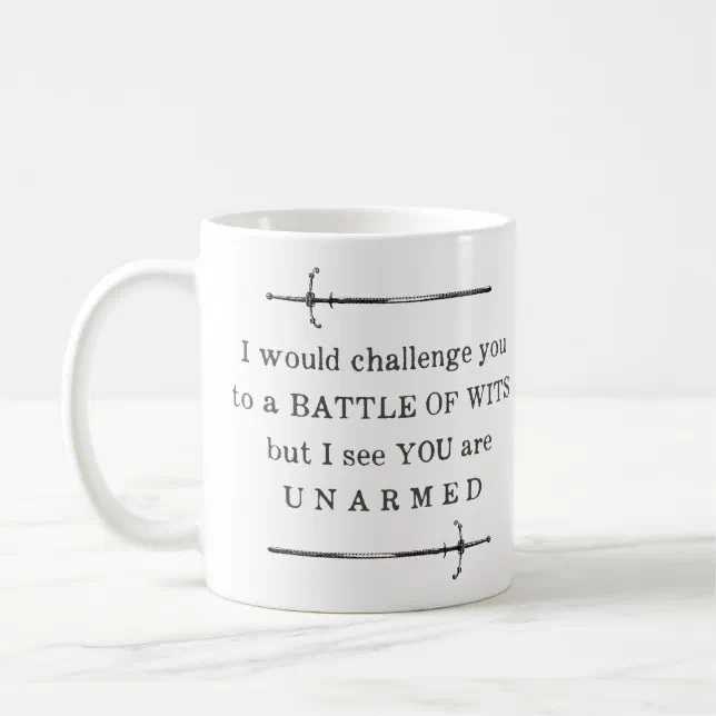Shakespeare Quote Funny Coffee Mug | Zazzle