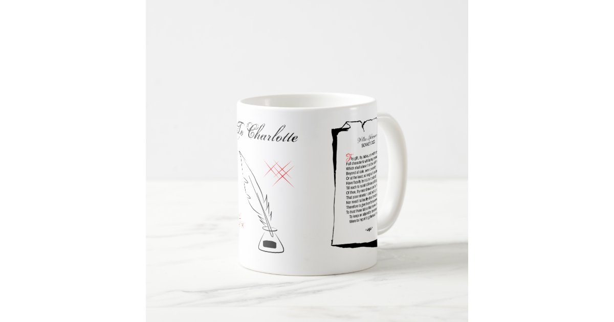 Shakespeare Sonnet 122 Coffee Mug | Zazzle