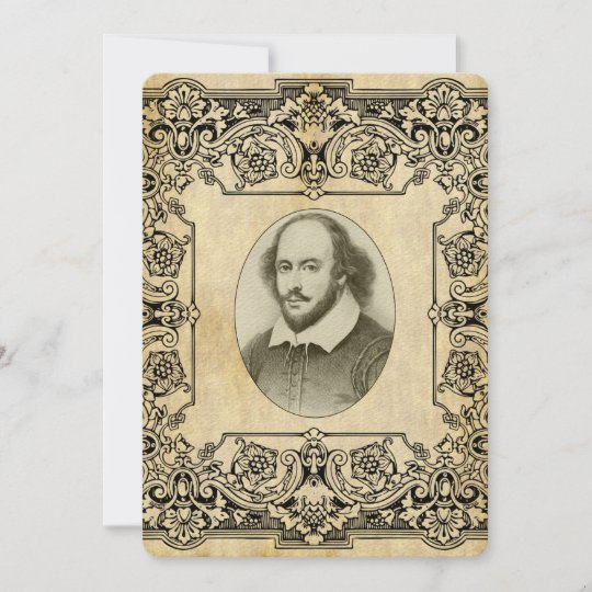 Shakespeare Wedding Invitation | Zazzle.com