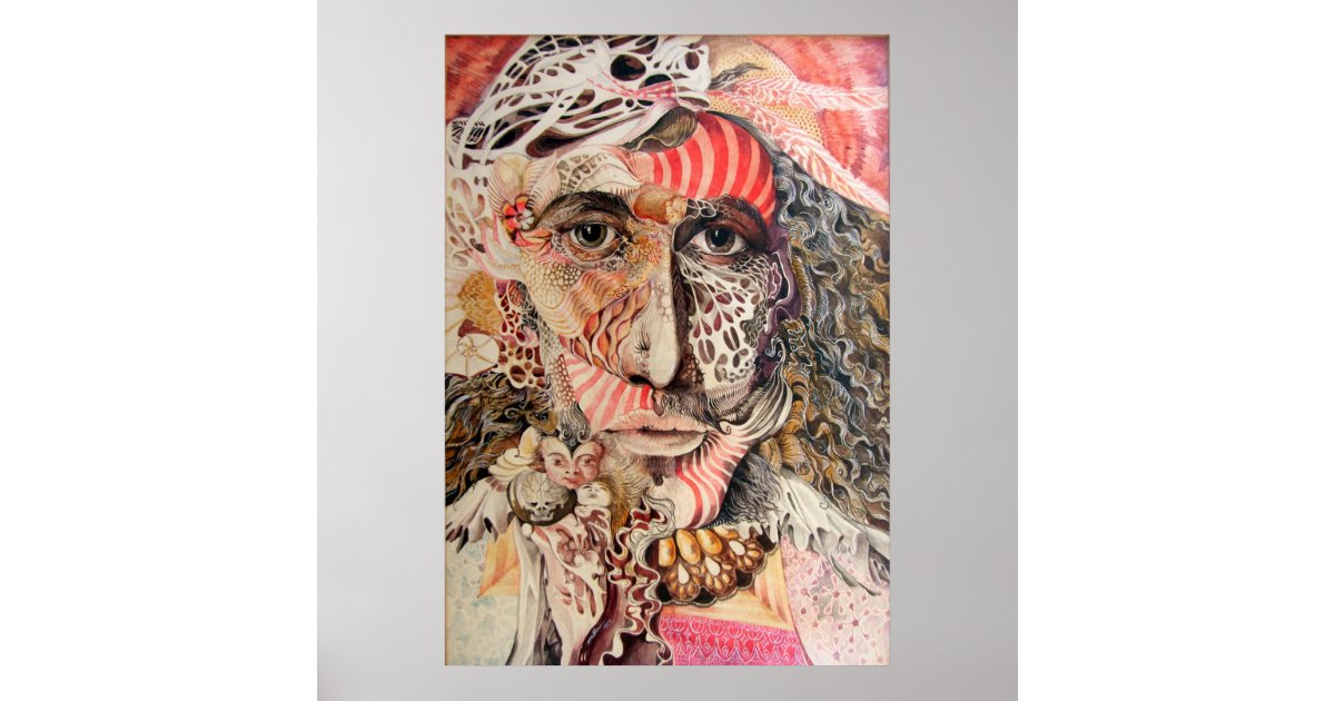 Shaman Portrait Poster | Zazzle