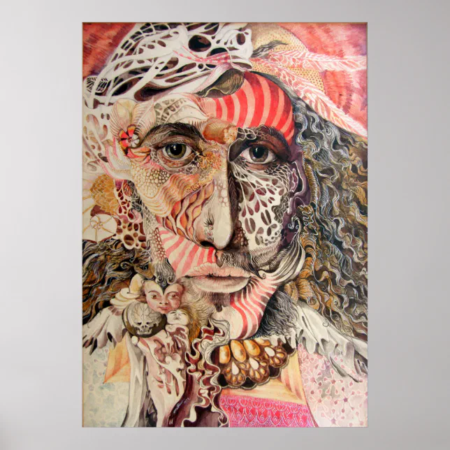 Shaman Portrait Poster | Zazzle