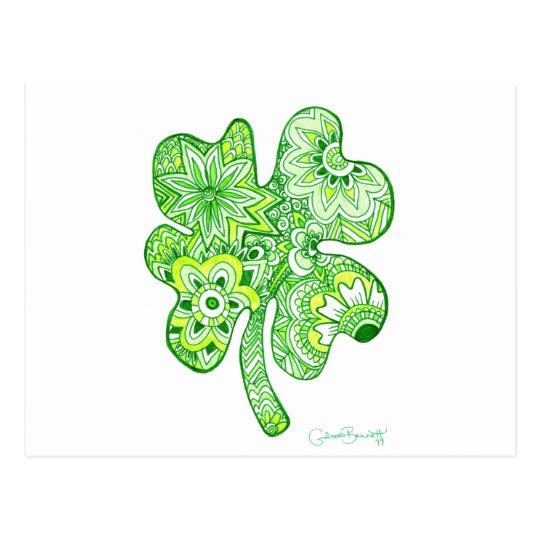Shamrock '19 postcard | Zazzle.com