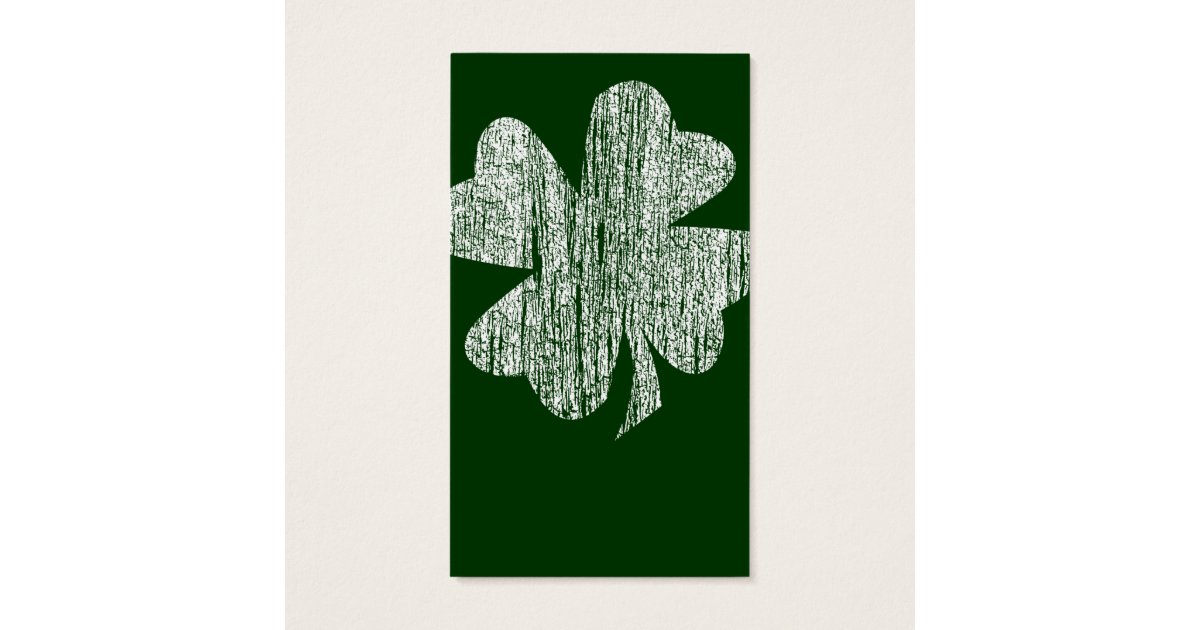 Shamrock Business Cards | Zazzle.com