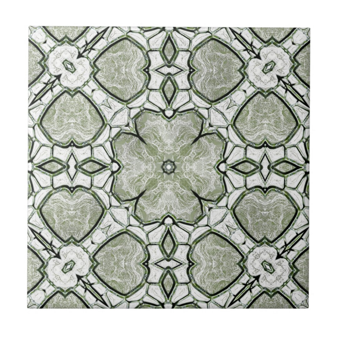 Shamrock Granite Ceramic Tile | Zazzle