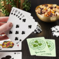Shamrock Playing Cards | Zazzle