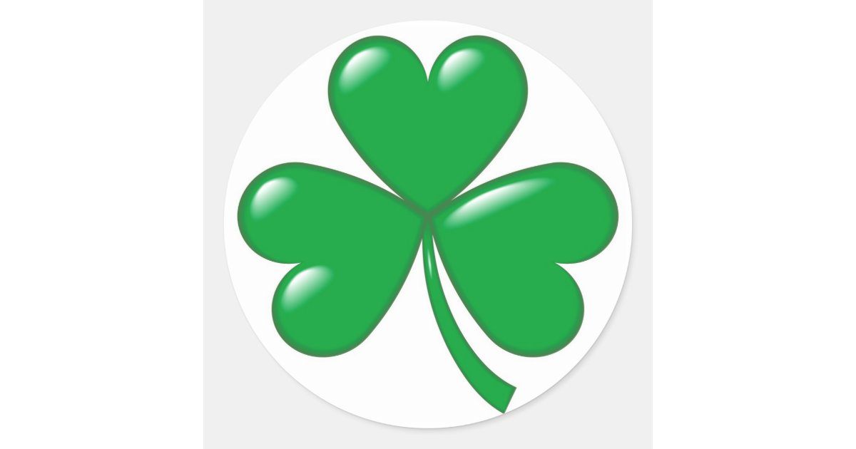 Shamrock sticker | Zazzle